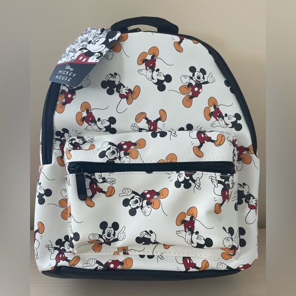 Disney | Bags | Bioworld Disney Mini Backpack Multicolor Mickey Mouse ...